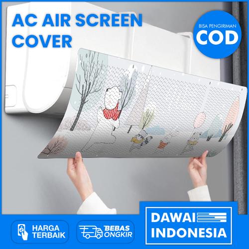 Jual Air Screen Cover Angin AC Reflektor Talang AC Penahan Angin ...