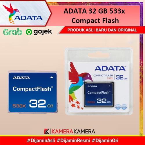 Jual ADATA 533X 32 GB Compact Flash Memory Card - Jakarta Pusat ...