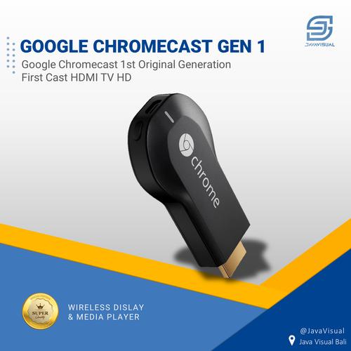 Jual Google Chromecast 1st Original Gen1 Generation First Cast HDMI TV ...