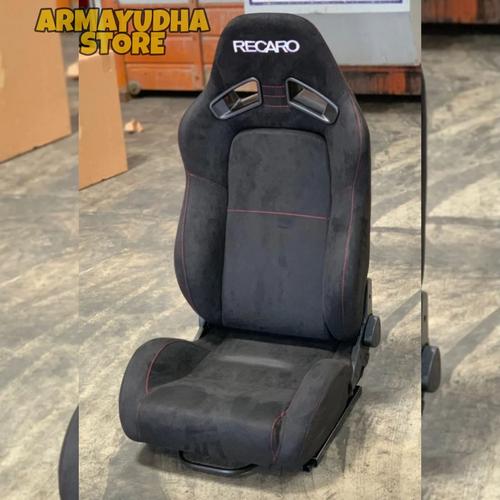 Jual jok recaro SR7 suede red stitch import like original - Kota ...