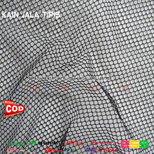 Jual Bahan Kain Jala / Kain Jaring Tipis Lubang Kecil 3 mm Meteran ...