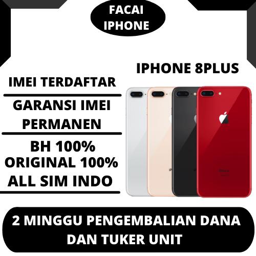 Jual iPhone 8 Plus 64GB/256GB BEKAS ORi 100% | SECOND MULUS NORMAL FULLSET - Gold, 256 gb ...