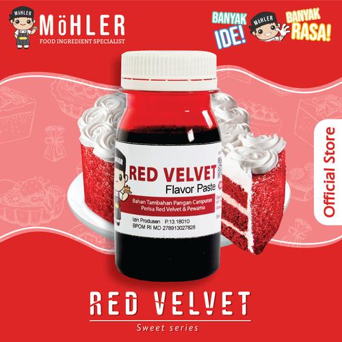 Jual Mohler Pasta Perisa Pewarna RED VELVET 60ml - Pasta Rasa RED ...
