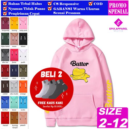 Jual Jacket Jaket Hudi Anak Cewek Cowok Impor Keren 4 6 8 Tahun BTS ...