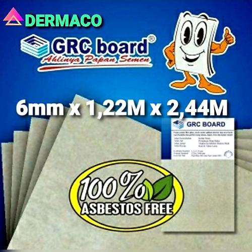 Jual GRC BOARD 6mm / GRC SEMEN BOARD / PAPAN SEMEN GRC 6mm / 1,22 x 2,44 M - Kota Bekasi ...