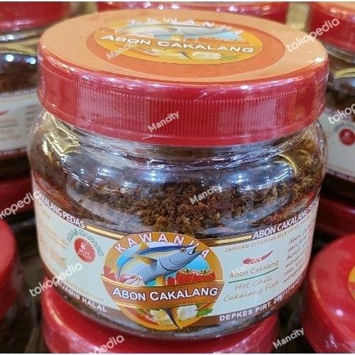 Jual KAWANUA ABON CAKALANG BOTOL BESAR OLE OLE CEMILAN MAKANAN KHAS ...