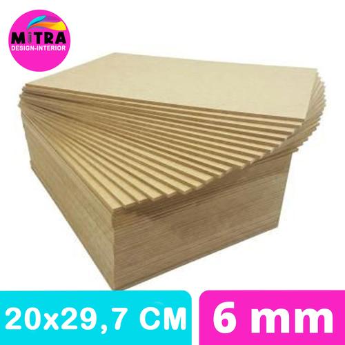 Jual Papan mdf coklat 6mm ukuran 20x29,7cm A4 - Kota Tangerang Selatan ...