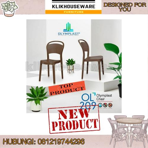 Jual Olymplast - OL 209 - Kursi Makan Kursi Pesta Kursi Plasti Motif ...