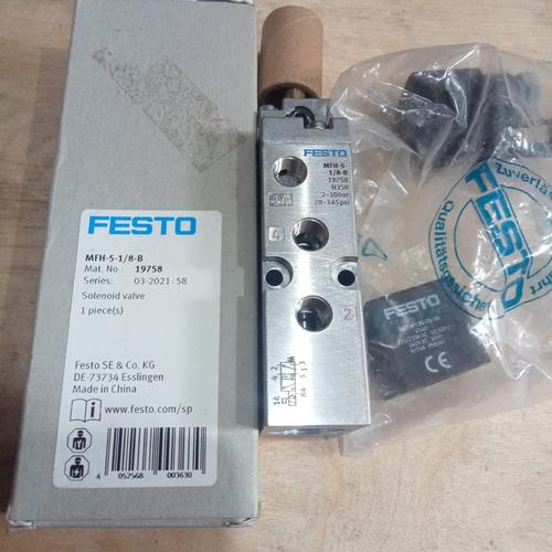 Jual FESTO MFH-5-1/8-B SOLENOID VALVE FESTO 110VAC P/N 19758 - Jakarta ...