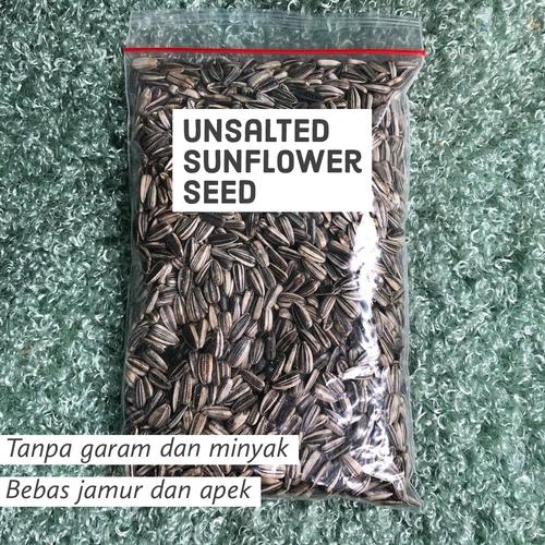 Jual Kuaci Biji Bunga Matahari Asli Unsalted Natural Sunflower Seeds ...