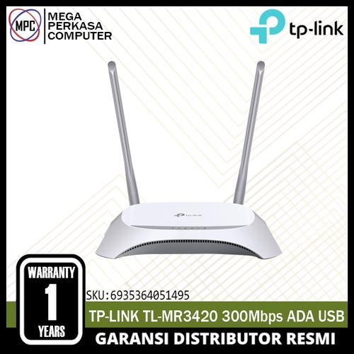 Jual TP-LINK TL-MR3420 300Mbps Wireless N Router 3G / 4G Wireless N ...