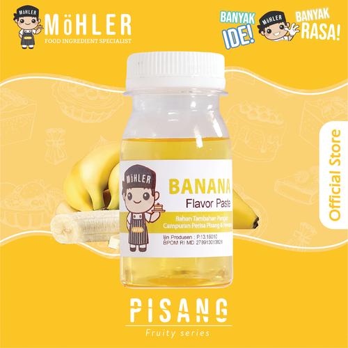 Jual Mohler Pasta Perisa Pewarna Banana 60ml - Pasta Rasa Banana - 60 ...