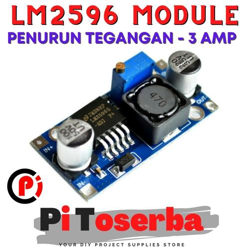 Jual Penurun Tegangan 3A LM2596 Module DC to DC Step Down Voltage Regulator - Kota Medan - Pi ...