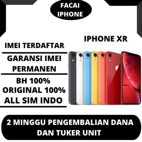 Jual iPhone XR 64GB BEKAS ORIGINAL 100% | MULUS NORMAL FULLSET - Coral ...