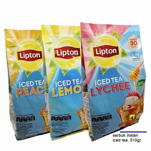 Jual Lipton Iced Tea Lemon Lychee Peach 510gr|Minuman Teh Lemon Leci ...