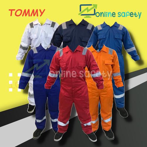 Jual WEARPACK SAFETY COVERALL / WEARPACK PROYEK [BEST SELLER] - biru ...