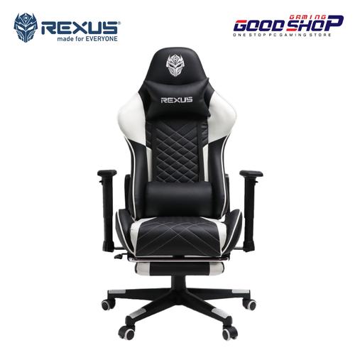 Promo Rexus RGC100 Max / RGC-100 Max - Gaming Chair - White Cicil 0% 3x ...