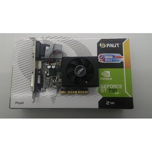 Jual Palit Nvidia Geforce GT 730 GT730 2GB GDDR5 64BIT Output VGA DVI ...