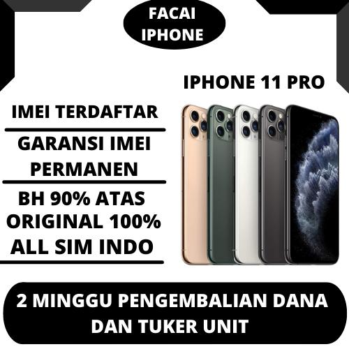 Jual iPhone 11 Pro 64GB/256GB/BEKAS/SECOND/ORIGINAL/FULLSET/LIKE NEW ...