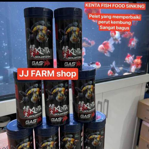 Jual KENTA FISH FOOD SINKING PELET pakan perbaiki perut kembung buncit ...