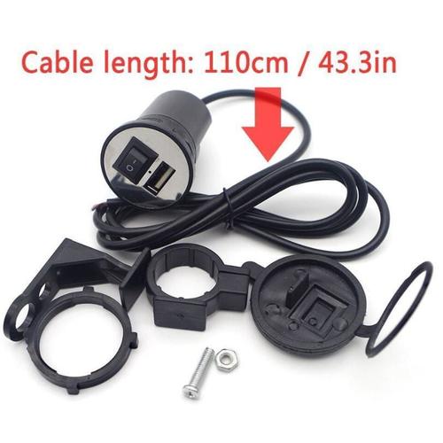 Promo Charger Handphone Waterproof Aki USB Casan HP Stang Motor Anti ...