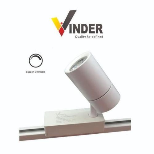 Jual Track Light Railing Spotlight Vinder Spot Rell COB 20w 20 watt ...