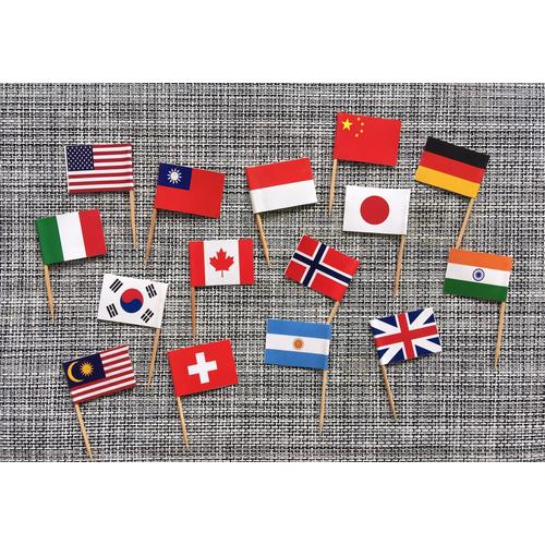 Jual Topper Bendera 2 sisi Merah putih corak dan negara dunia hiasan ...