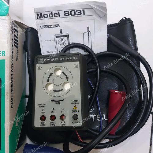 Jual PHASE INDICATOR 8031 KYORITSU MODEL 8031 ORIGINAL - Jakarta Pusat ...