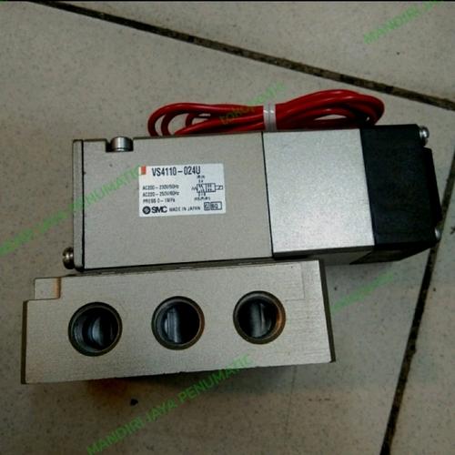 Jual SOLENOID VALVE SMC VS4110-024U AC 220 - Jakarta Barat - MANDIRI JAYA PENUMATIC | Tokopedia