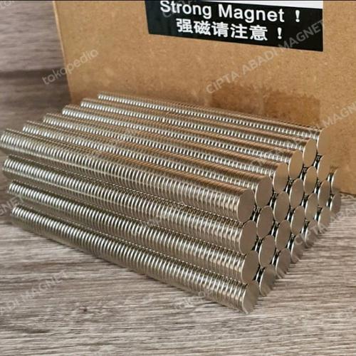 Jual Magnet Neodymium 12x1.5mm / Magnet bulat /Magnet Round / magnet ...