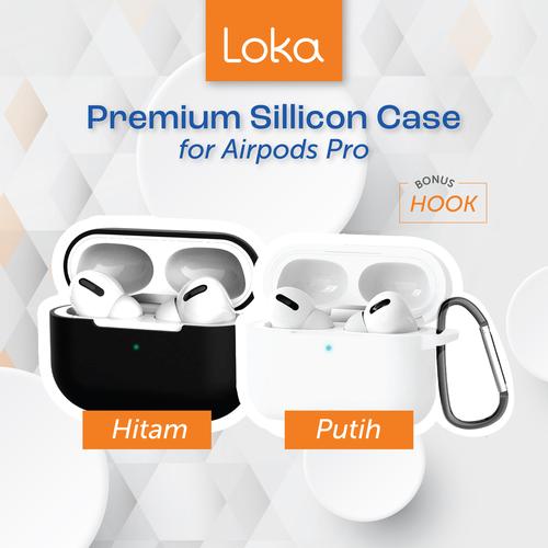 Promo Casing Airpods Pro Silicone Case with Hook Airpod Pro Silikon ...