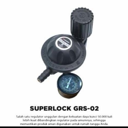 Jual GASCOMP Regulator Superlock GRS 02 Gas LPG GRS02 - Kab. Bekasi ...