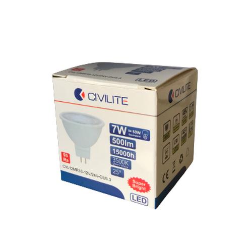 Jual Civilite Lampu MR16 LED COB 7 Watt 12V/24V - Kota Bandung - levlev ...