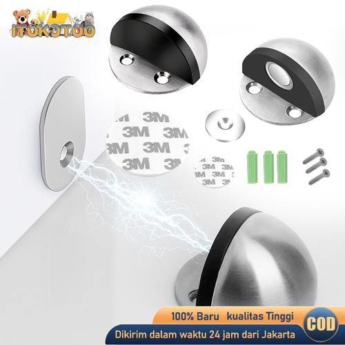 Jual Magnetic Door Stopper Penahan Pintu Ganjal Pintu Magnet Anti ...