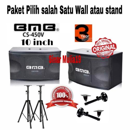 Jual Paket Speaker Karaoke BMB CS 450 V 10 inch Plus Stand Tripot ...