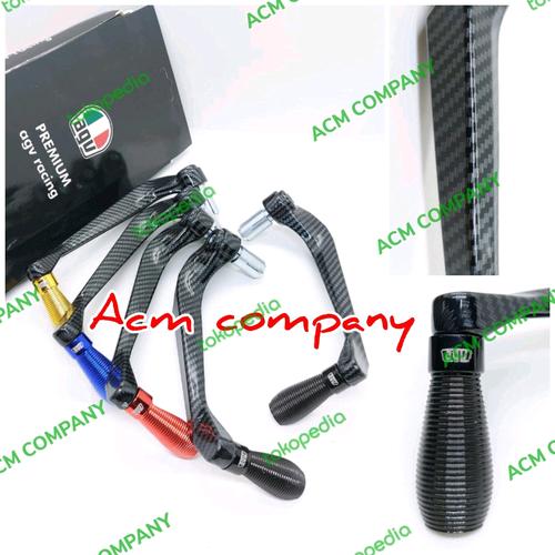 Jual PROGUARD HANDGUARD SABIT CNC KARBON KILAT AGV RACING - UNIVERSAL ...