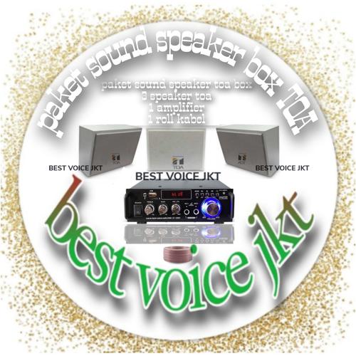 Jual paket sound system cafe resto speaker TOA 3 speaker - Jakarta ...