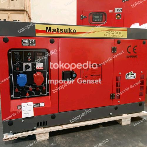 Jual Genset silent 20 kva 1 phase and 3 phase matsuko - Jakarta Barat ...