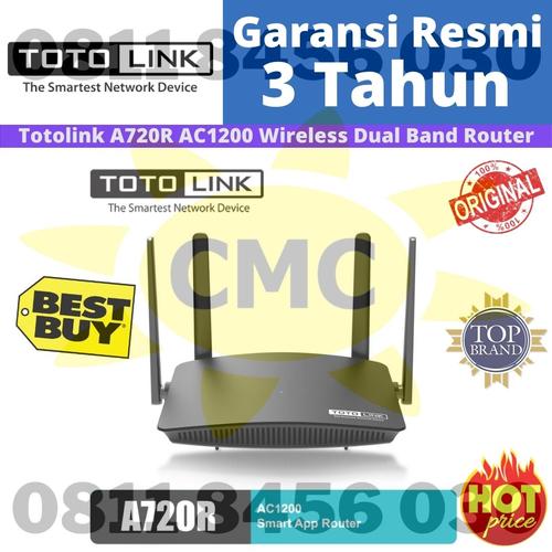 Jual TOTOLINK A720R AC1200 Wireless Dual Band Router - Jakarta Selatan ...