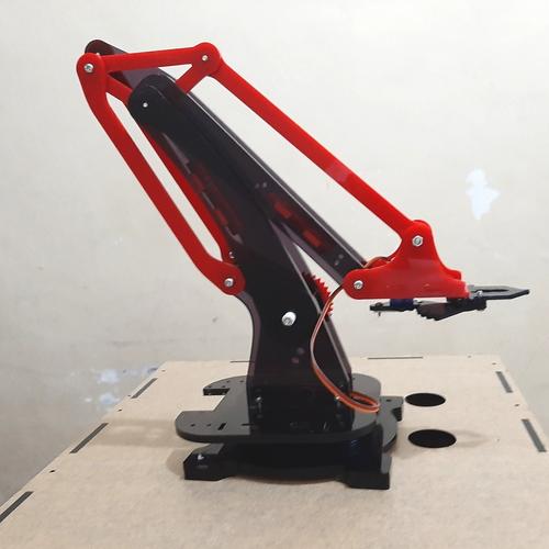 Jual Arm Robot Frame 3 Dof MK2 Robot Lengan Stepper Nema 17, Servo Mg90 ...
