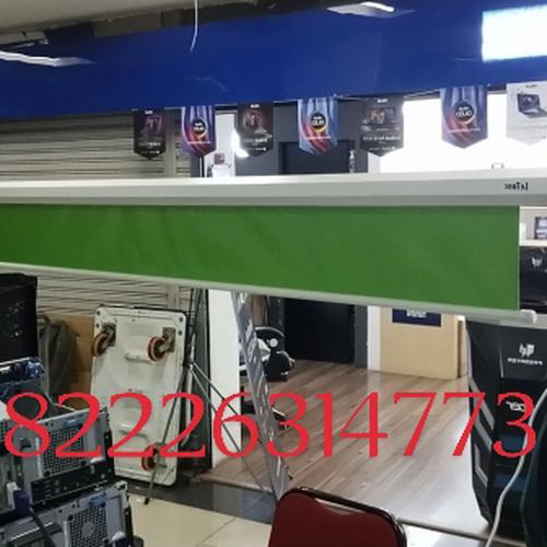 Jual green screen motorized lebar 244cm X tinggi 300meter - Jakarta ...