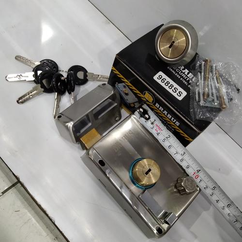 Jual Security lock cobra Brabus kunci pintu otomatis kunci kobra pintu ...