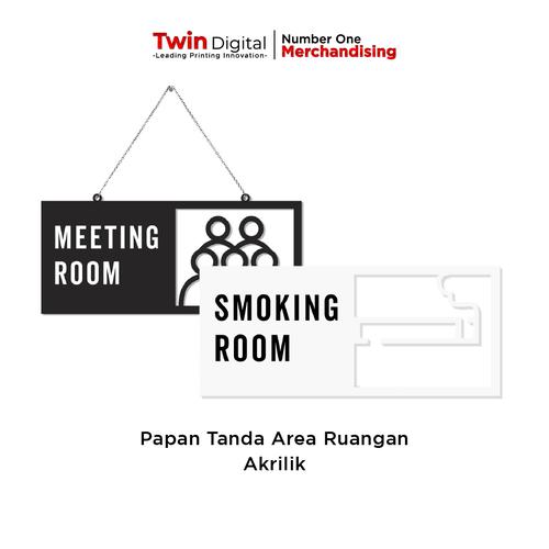Jual Wall Signage Room Area - Papan Tanda Area Ruangan Akrilik ...