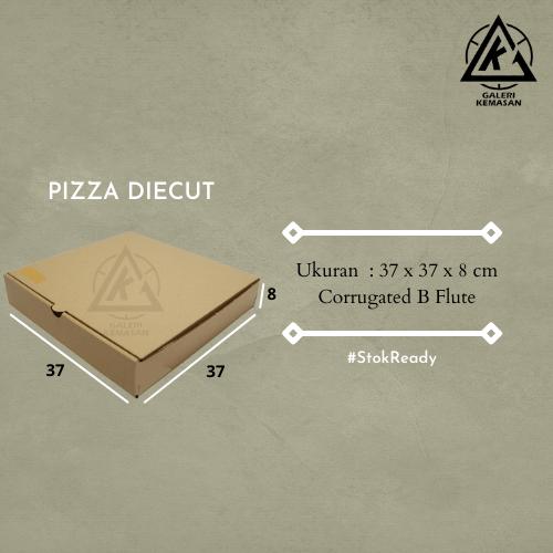 Jual Dus Pizza Kardus Packing Box Hampers Box KueUk. 37x37x8 - Polos ...