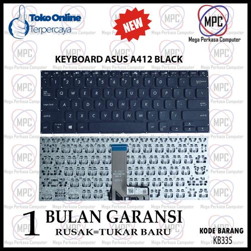 Jual KEYBOARD LAPTOP ASUS VIVOBOOK 14 A412D A412F BLACK - Kota Depok ...