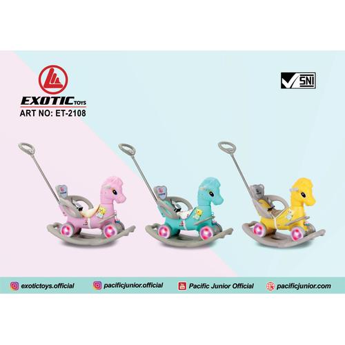 Jual Mainan Anak Kuda Kudaan Balance Bike Jungkat-Jungkit Dino ET-2110 - Kuda Pink - Kota Depok ...