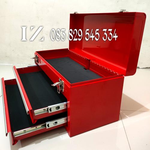 Jual kotak lemar tool box Drawer portable tool box 2 susun MonotaRO ...