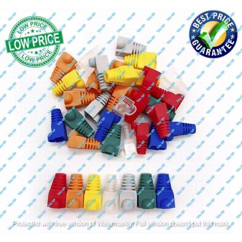 Jual PLUG BOOT RJ45 /KARET KONEKTOR UTP RJ45 / COVER PELINDUNG RJ45 ...