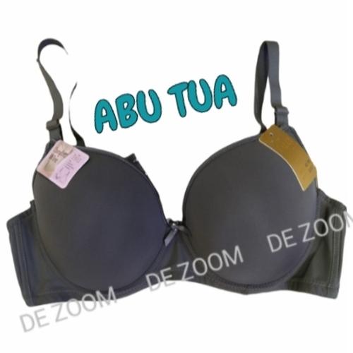 Jual Bh Bra Jumbo Besar Tally 3222 Ada Kawat kait 3 Cup D - Abu Tua ...