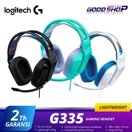 Jual Logitech G335 - Wired Gaming Headset - Putih - Jakarta Pusat ...